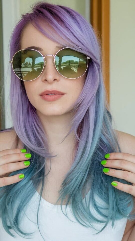 How To Get Mermaid Hair At Home - GLOSS UP GIRL